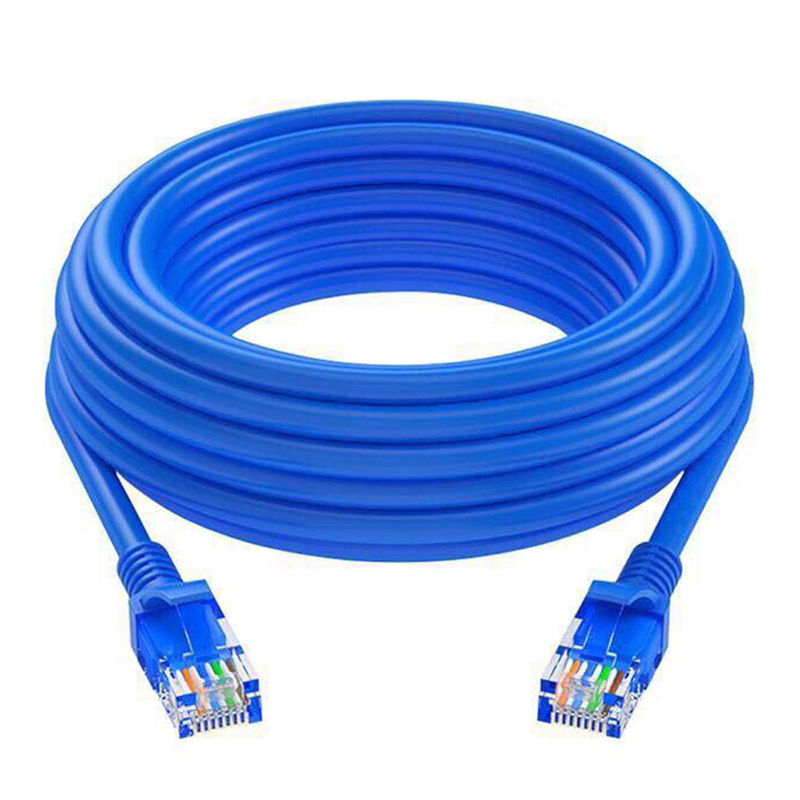 Multicolor Ethernet Cat 5 Shielded Cable Heatproof Fire Retardant