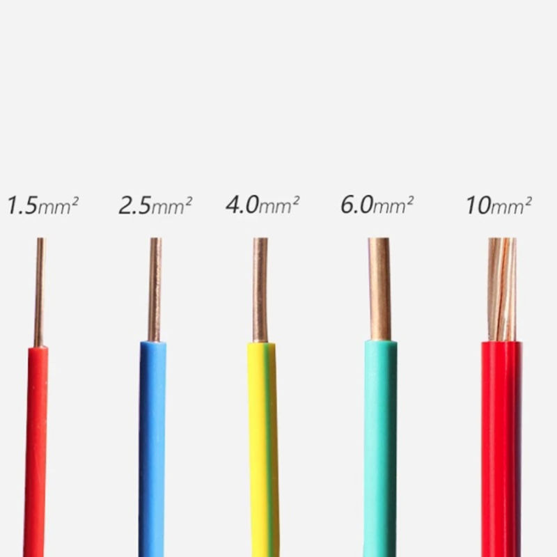 Oilproof Multiscene Single Core Wire 2.5 Mm , PVC Single Strand Copper ...