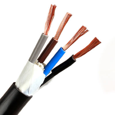 Oxygen Free Copper 3 Core Pvc Flexible Cable 3x4.0mm2