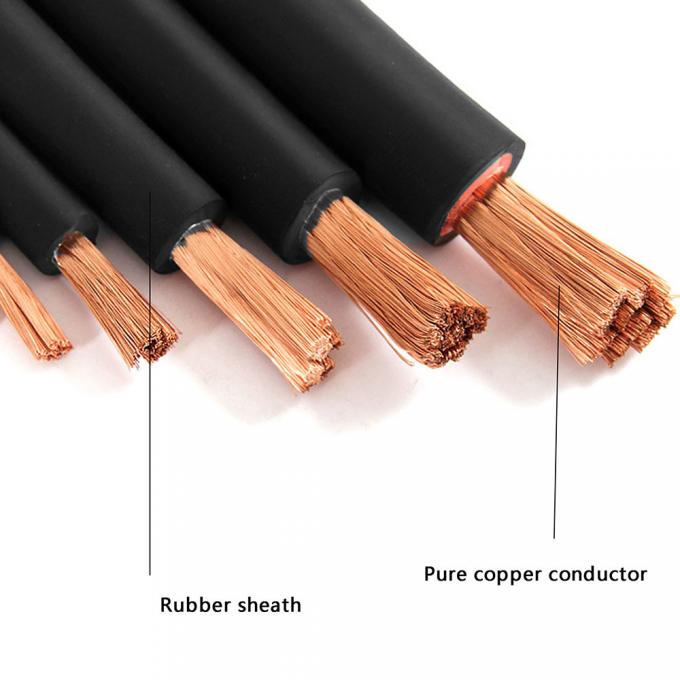 Heatproof Pure Copper Welder Power Cable With Neoprene Mixture Sheath